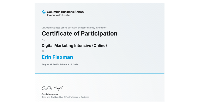 Erin Flaxman on LinkedIn: Digital Marketing Intensive (Online) • Erin ... Erin Flaxman on LinkedIn: Digital Marketing Intensive (Online) • Erin ...