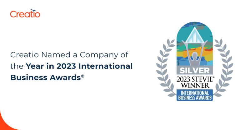 Stephen M. Sunshine ☀️ on LinkedIn: Creatio Named a Company of the Year ... Stephen M. Sunshine ☀️ on LinkedIn: Creatio Named a Company of the Year ...