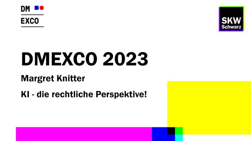 SKW Schwarz auf LinkedIn: DMEXCO 2023 - Margret Knitter: KI - Die ... SKW Schwarz auf LinkedIn: DMEXCO 2023 - Margret Knitter: KI - Die ...