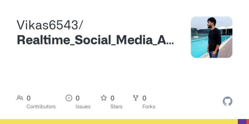 Vikas Shambhu on LinkedIn: GitHub - Vikas6543/realtime-social-media-app Vikas Shambhu on LinkedIn: GitHub - Vikas6543/realtime-social-media-app