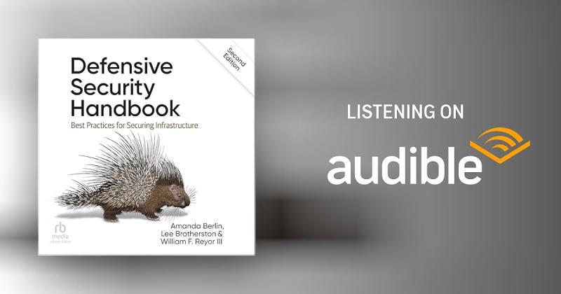 Amanda Berlin on LinkedIn: Defensive Security Handbook (2nd Edition) Amanda Berlin on LinkedIn: Defensive Security Handbook (2nd Edition)