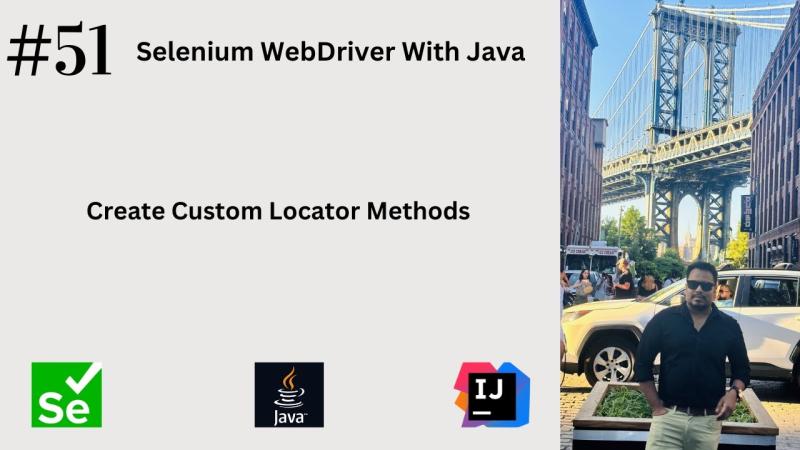 Amod Mahajan on LinkedIn: #51. Create Custom Locator Methods ... Amod Mahajan on LinkedIn: #51. Create Custom Locator Methods ...