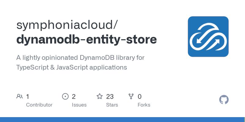 GitHub - symphoniacloud/dynamodb-entity-store: A lightly opinionated ... GitHub - symphoniacloud/dynamodb-entity-store: A lightly opinionated ...