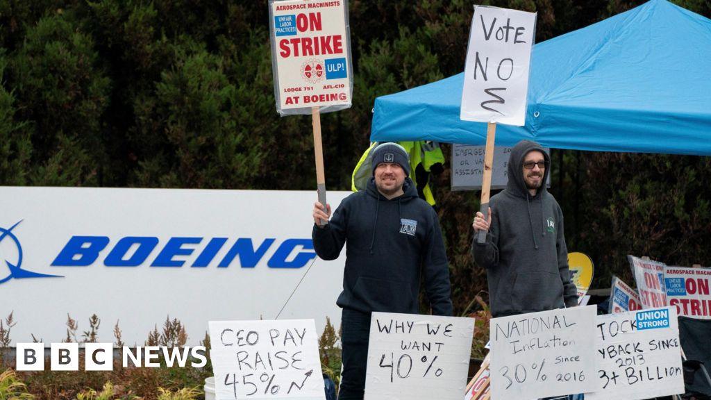 Richard Lee on LinkedIn: Striking Boeing workers reject 35% pay rise offer Richard Lee on LinkedIn: Striking Boeing workers reject 35% pay rise offer
