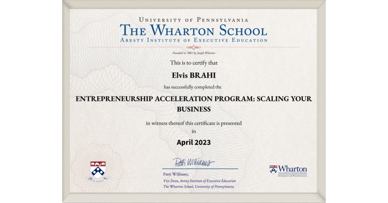 Elvis BRAHI on LinkedIn: ENTREPRENEURSHIP ACCELERATION PROGRAM: SCALING ... Elvis BRAHI on LinkedIn: ENTREPRENEURSHIP ACCELERATION PROGRAM: SCALING ...