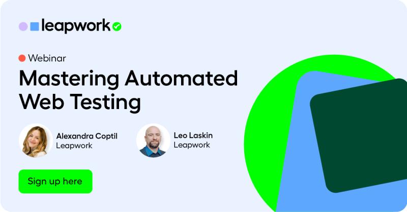 Webinar: Mastering Automated Web Testing | Matt Holzmann Webinar: Mastering Automated Web Testing | Matt Holzmann