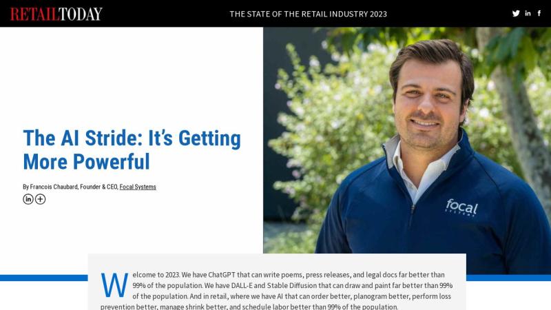 Focal Systems - The State of the Retail Industry 2023 | Michael Shinn Focal Systems - The State of the Retail Industry 2023 | Michael Shinn