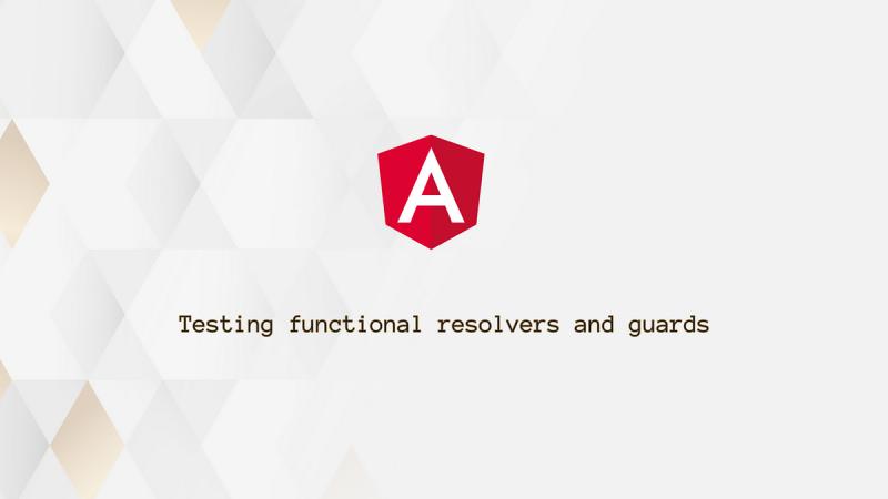 Stefanos Lignos on LinkedIn: Testing functional resolvers and guards in ... Stefanos Lignos on LinkedIn: Testing functional resolvers and guards in ...