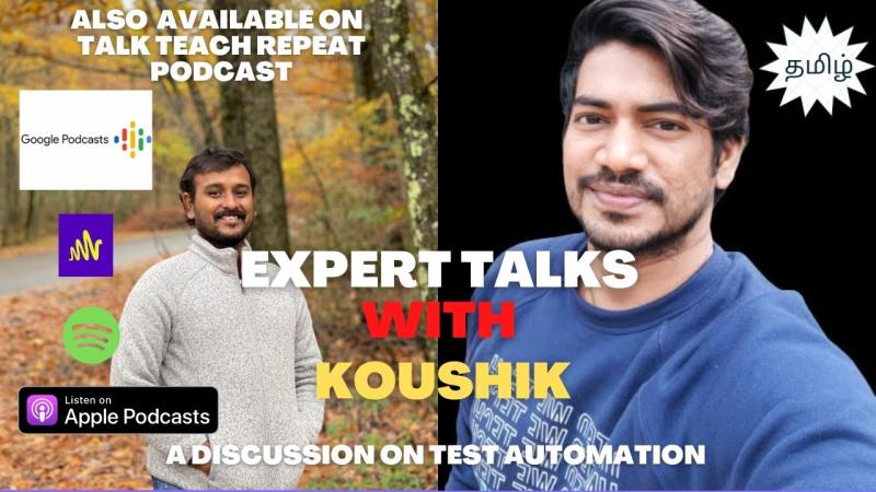 Arulprasath Ranganathan on LinkedIn: Expert Talks with Koushik ... Arulprasath Ranganathan on LinkedIn: Expert Talks with Koushik ...
