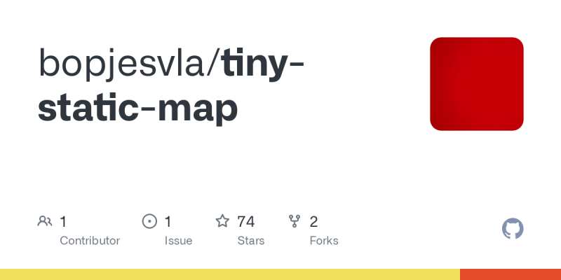 John Baluka on LinkedIn: GitHub - bopjesvla/tiny-static-map John Baluka on LinkedIn: GitHub - bopjesvla/tiny-static-map