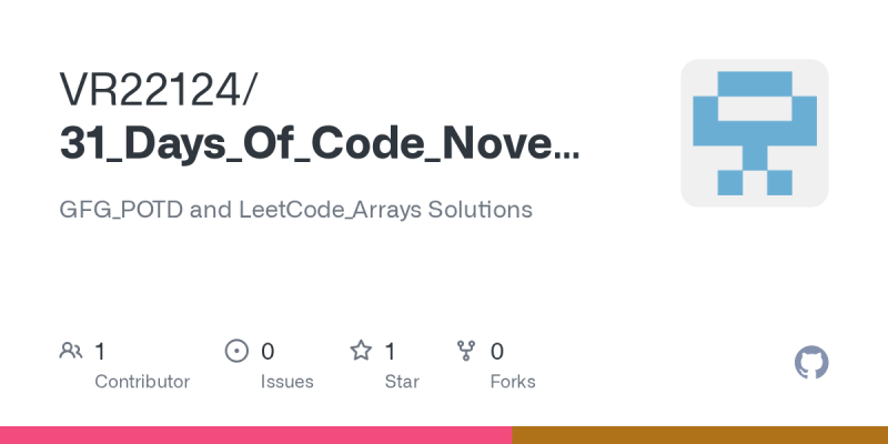Day 14 of #31_Days_Of_Code | Vishnu Rohith B posted on the topic | LinkedIn Day 14 of #31_Days_Of_Code | Vishnu Rohith B posted on the topic | LinkedIn