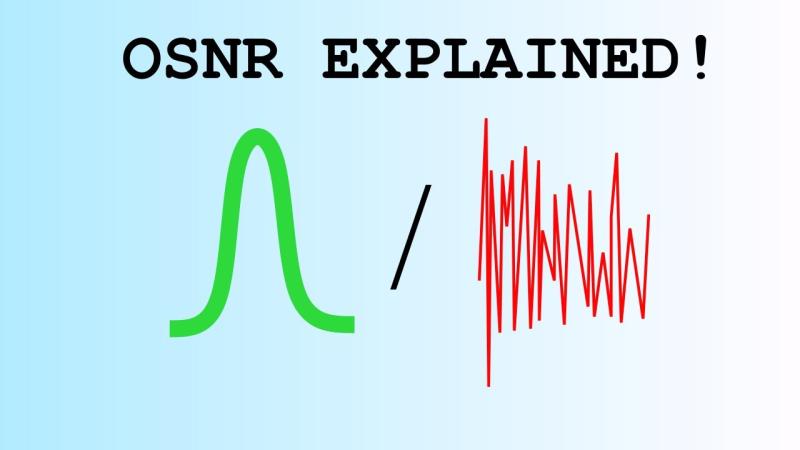Ole Krarup on LinkedIn: Optical Signal to Noise Ratio (OSNR) explained! Ole Krarup on LinkedIn: Optical Signal to Noise Ratio (OSNR) explained!