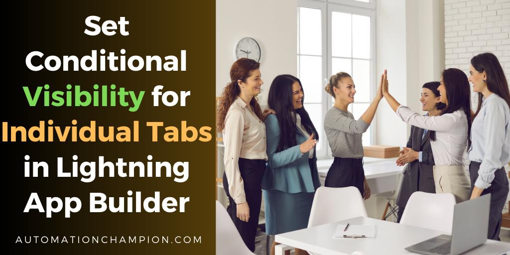 Alex Zlidin ☁ on LinkedIn: Set Conditional Visibility for Individual ... Alex Zlidin ☁ on LinkedIn: Set Conditional Visibility for Individual ...