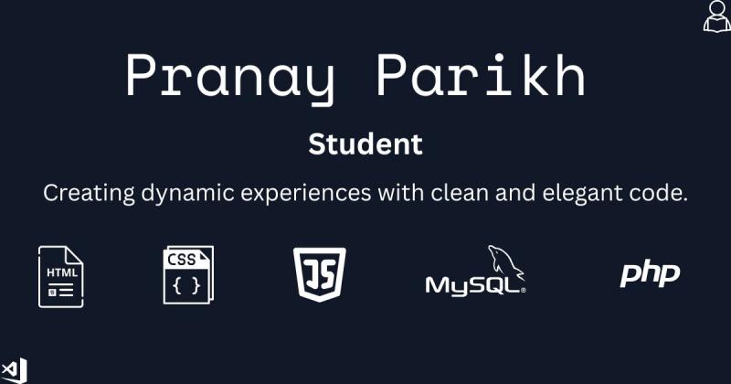 Pranay Parikh | Web Developer Portfolio | Pranay Parikh Pranay Parikh | Web Developer Portfolio | Pranay Parikh
