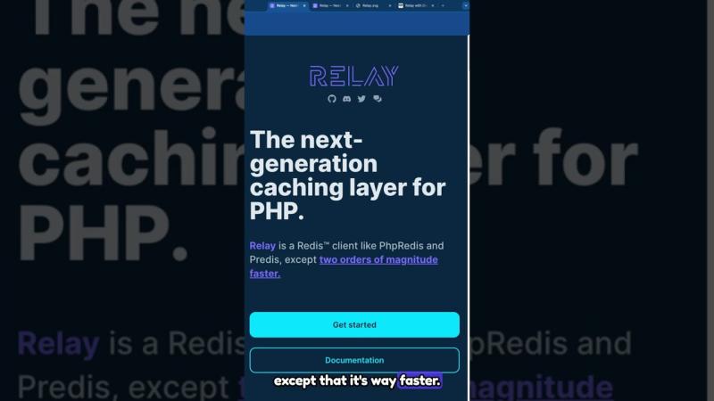 Dragonfly on LinkedIn: Relay with Dragonfly: Next-Gen Caching Layer for PHP Dragonfly on LinkedIn: Relay with Dragonfly: Next-Gen Caching Layer for PHP