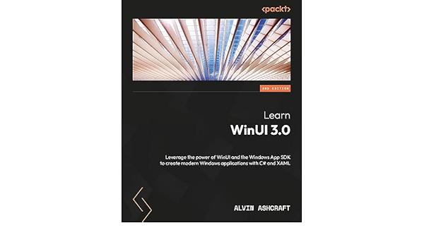 Packt got my book on WinUI 3 | Alvin Ashcraft posted on the topic ... Packt got my book on WinUI 3 | Alvin Ashcraft posted on the topic ...