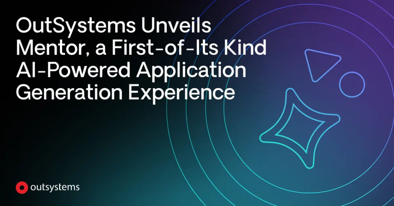 Ebenezer Schubert on LinkedIn: OutSystems Unveils Mentor, a First-of ... Ebenezer Schubert on LinkedIn: OutSystems Unveils Mentor, a First-of ...