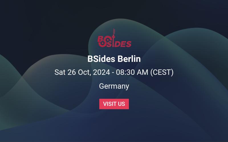 BSides Berlin | Veronika Stolbikova, OSCP, CISSP, CSSLP BSides Berlin | Veronika Stolbikova, OSCP, CISSP, CSSLP