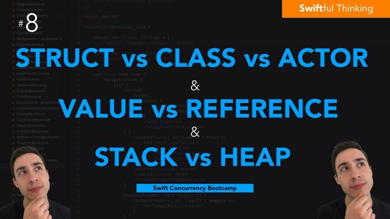 Farbod R. on LinkedIn: Swift: Struct vs Class vs Actor, Value vs ... Farbod R. on LinkedIn: Swift: Struct vs Class vs Actor, Value vs ...