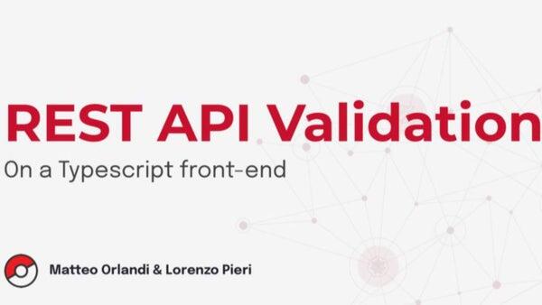 Giovanni Degiorgi on LinkedIn: REST API Validation on a Typescript ... Giovanni Degiorgi on LinkedIn: REST API Validation on a Typescript ...