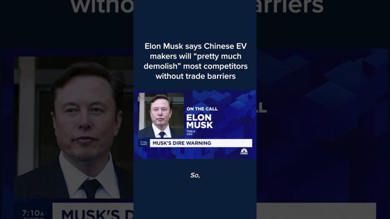 Elon Musk says Chinese EV makers will 'demolish' most competitors ... Elon Musk says Chinese EV makers will 'demolish' most competitors ...