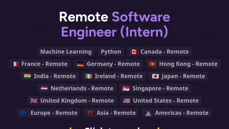RemoteYeah on LinkedIn: Remote Software Engineer (Intern) at Naptha AI RemoteYeah on LinkedIn: Remote Software Engineer (Intern) at Naptha AI