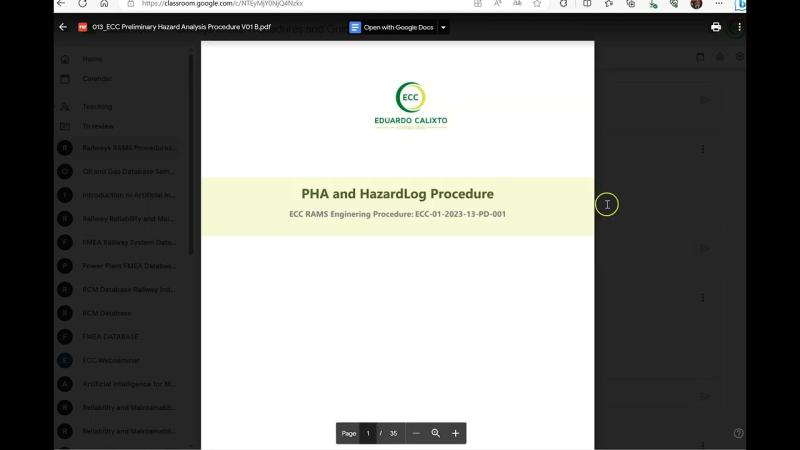 ECC Railway Procedures and Guidelines Database | Amir Hossein Saber Baghban ECC Railway Procedures and Guidelines Database | Amir Hossein Saber Baghban