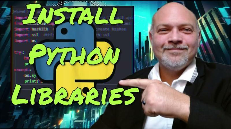 How to Install Python Libraries in VS Code (Easier than you think ... How to Install Python Libraries in VS Code (Easier than you think ...
