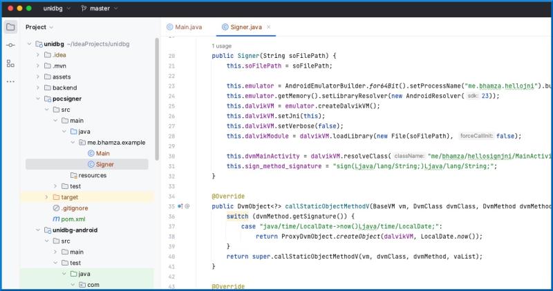 Emulating Android native libraries using unidbg | Hamza B. Emulating Android native libraries using unidbg | Hamza B.
