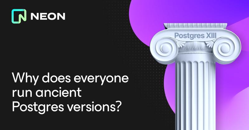 Sabri Mtibaa, PhD on LinkedIn: Why Does Everyone Run Ancient Postgres ... Sabri Mtibaa, PhD on LinkedIn: Why Does Everyone Run Ancient Postgres ...