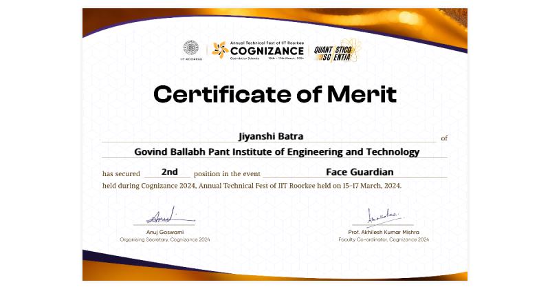 Jiyanshi Batra on LinkedIn: Jiyanshi Batra | Merit in Cognizance 2024 ... Jiyanshi Batra on LinkedIn: Jiyanshi Batra | Merit in Cognizance 2024 ...