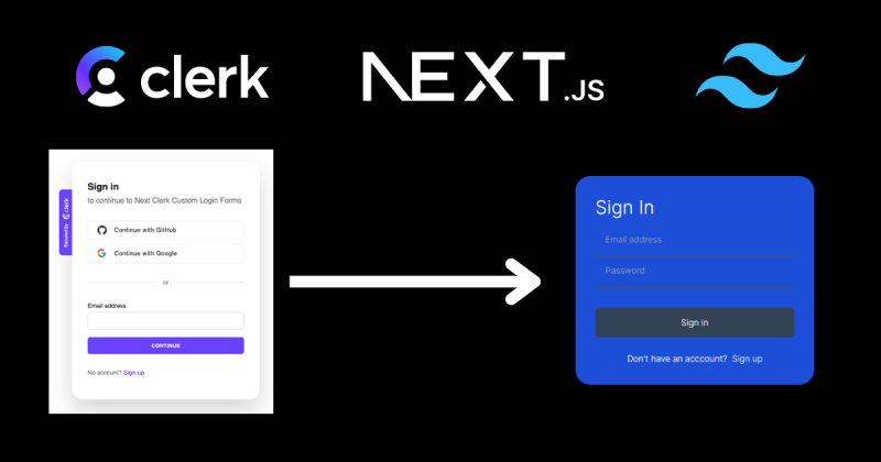 How to Create Custom Clerk Auth Forms with Next, TypeScript, and ... How to Create Custom Clerk Auth Forms with Next, TypeScript, and ...