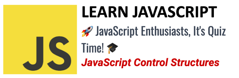 Laurence Svekis on LinkedIn: JavaScript Control Structures Quiz Time Laurence Svekis on LinkedIn: JavaScript Control Structures Quiz Time