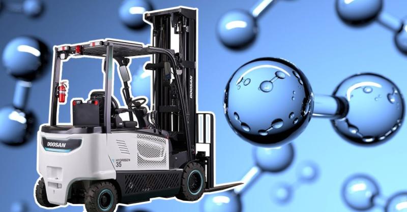 Doosan Bobcat announces first-ever 3-ton hydrogen forklift | GAMUT Doosan Bobcat announces first-ever 3-ton hydrogen forklift | GAMUT