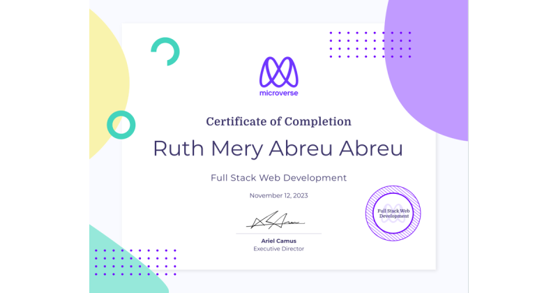 Ruth Abreu on LinkedIn: Microverse Software Development Program • Ruth ... Ruth Abreu on LinkedIn: Microverse Software Development Program • Ruth ...