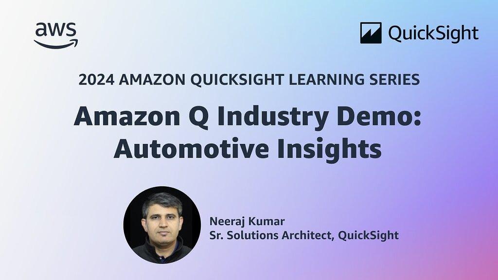 Cambrian Technologies on LinkedIn: Amazon Q Industry Demo - Automotive ... Cambrian Technologies on LinkedIn: Amazon Q Industry Demo - Automotive ...