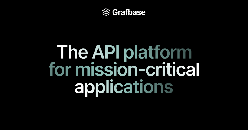 Yoav Lavi on LinkedIn: Grafbase: The future of APIs Yoav Lavi on LinkedIn: Grafbase: The future of APIs