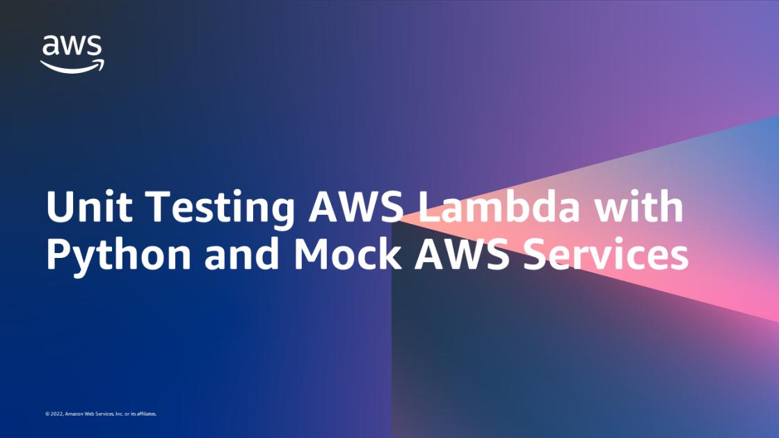 Ritik Kesharwani on LinkedIn: Unit Testing AWS Lambda with Python and ... Ritik Kesharwani on LinkedIn: Unit Testing AWS Lambda with Python and ...