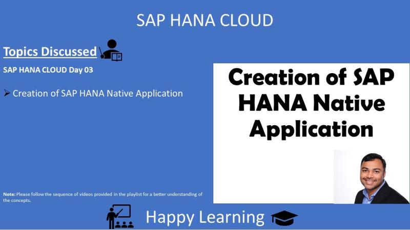 Srinivas Medidi on LinkedIn: SAP HANA CLOUD 03 Srinivas Medidi on LinkedIn: SAP HANA CLOUD 03