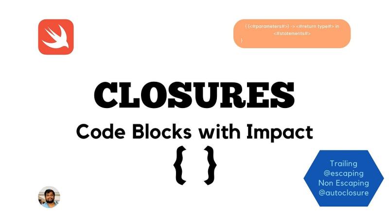 Tazo Gigitashvili on LinkedIn: Unlocking Swift Closures: Code Blocks ... Tazo Gigitashvili on LinkedIn: Unlocking Swift Closures: Code Blocks ...