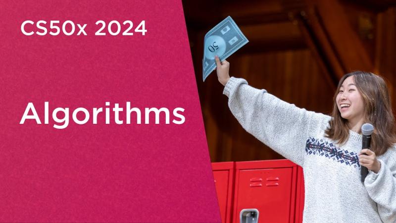 CS50x 2024 - Lecture 3 - Algorithms | Michael DeMars CS50x 2024 - Lecture 3 - Algorithms | Michael DeMars
