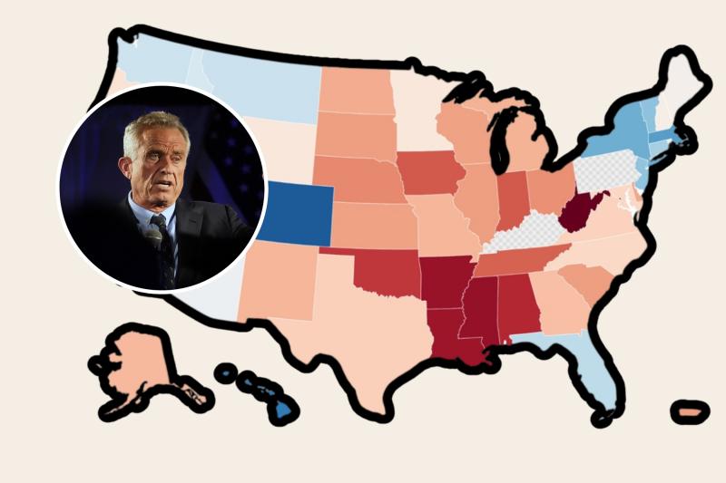 Sweegen on LinkedIn: Obesity map reveals states RFK Jr. might target first Sweegen on LinkedIn: Obesity map reveals states RFK Jr. might target first