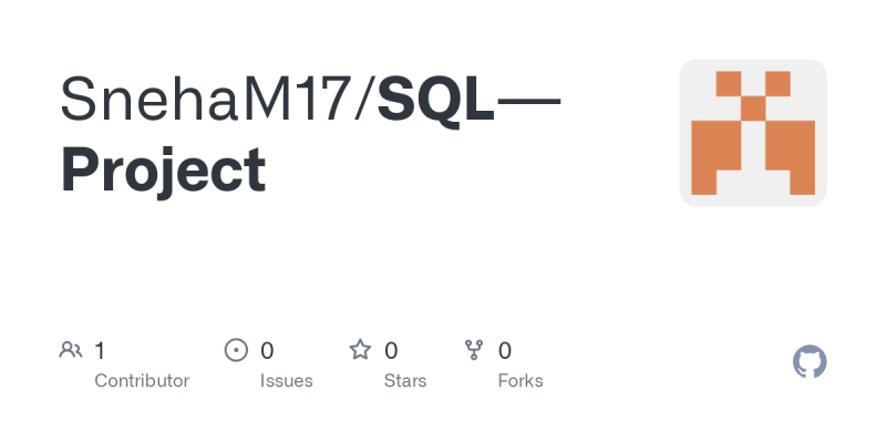 Sneha Mohan on LinkedIn: SQL---Project/1552_Sneha_Market Analysis.sql ... Sneha Mohan on LinkedIn: SQL---Project/1552_Sneha_Market Analysis.sql ...