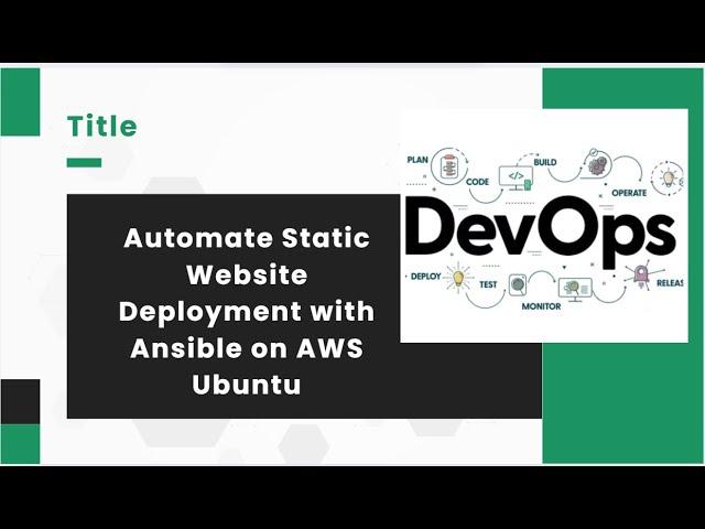 Automate Static Website Deployment with Ansible | Liliane Nyamy Konissi Automate Static Website Deployment with Ansible | Liliane Nyamy Konissi