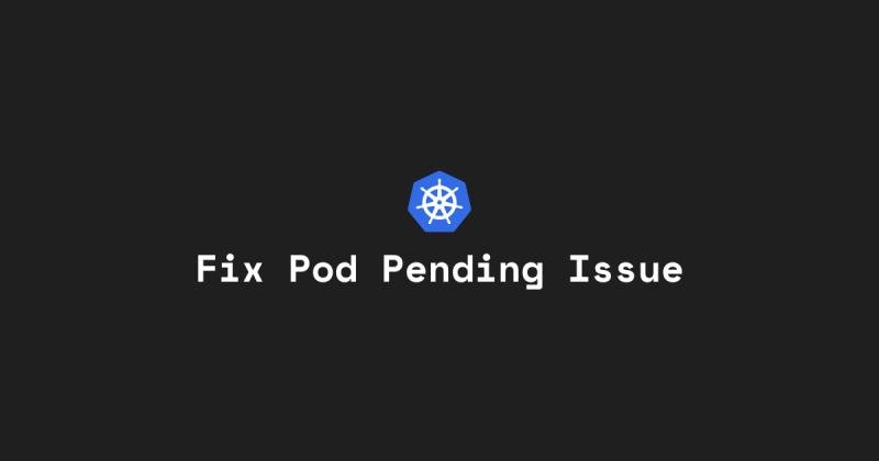 Kerno on LinkedIn: How to Fix Kubernetes Pods Stuck in the 'Pending' State Kerno on LinkedIn: How to Fix Kubernetes Pods Stuck in the 'Pending' State