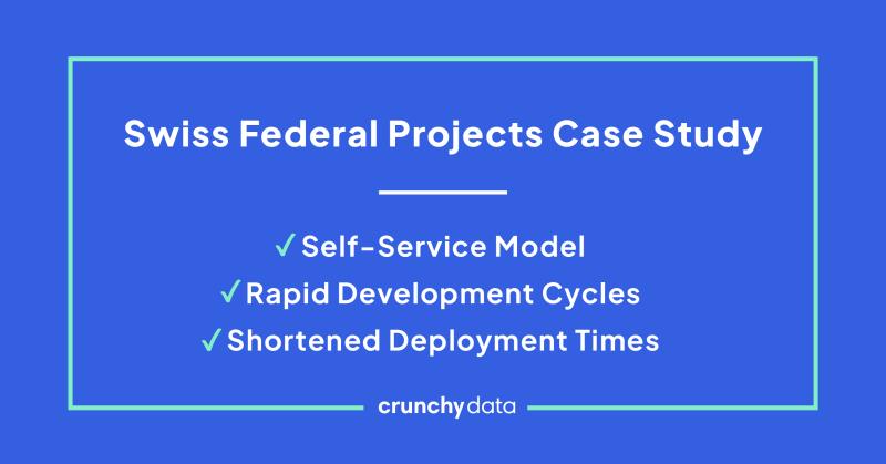Swiss Federal Projects Run Hundreds of Databases on Kubernetes with ... Swiss Federal Projects Run Hundreds of Databases on Kubernetes with ...