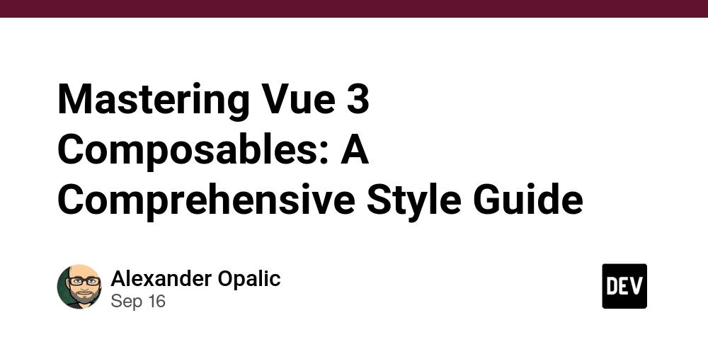 Dimitris Sakellariou on LinkedIn: Mastering Vue 3 Composables: A ... Dimitris Sakellariou on LinkedIn: Mastering Vue 3 Composables: A ...