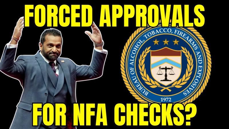 ATF Transparency Act Seeks To Speed Up NFA Process Or Force Approvals ... ATF Transparency Act Seeks To Speed Up NFA Process Or Force Approvals ...