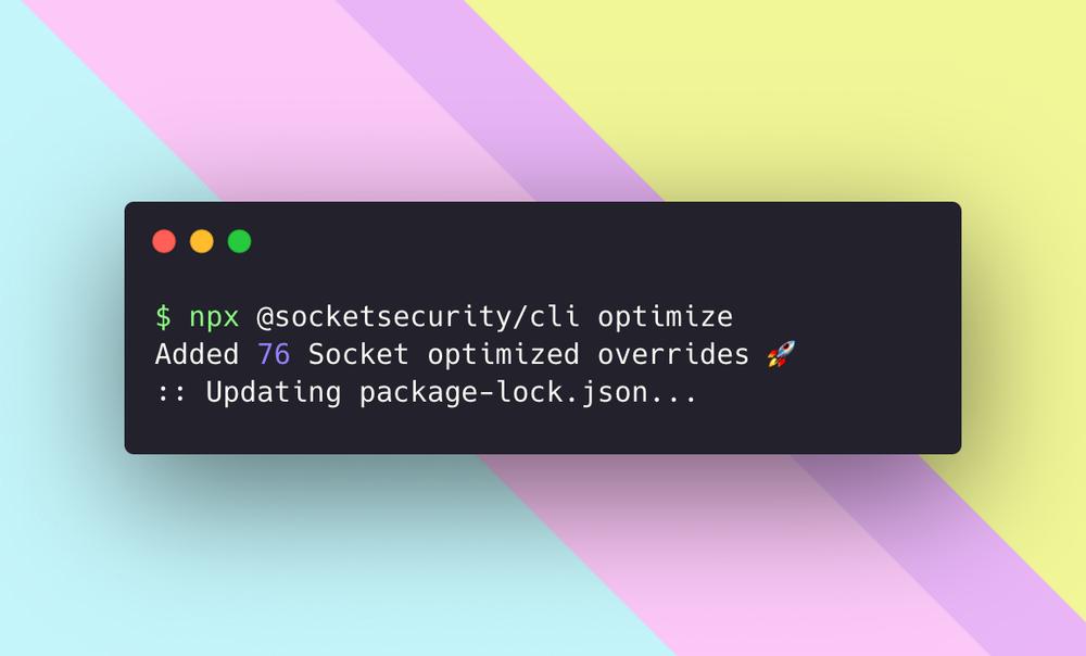 Socket on LinkedIn: Introducing Socket Optimize - Socket Socket on LinkedIn: Introducing Socket Optimize - Socket