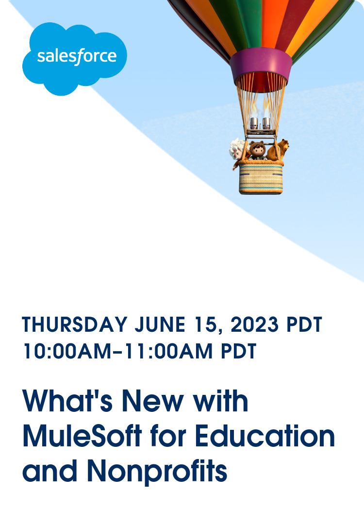 Mike Frenzel on LinkedIn: What's New with MuleSoft for Education and ... Mike Frenzel on LinkedIn: What's New with MuleSoft for Education and ...